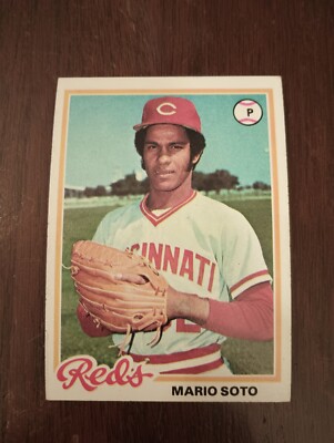 1978 Topps #427 Mario Soto (EX) | eBay