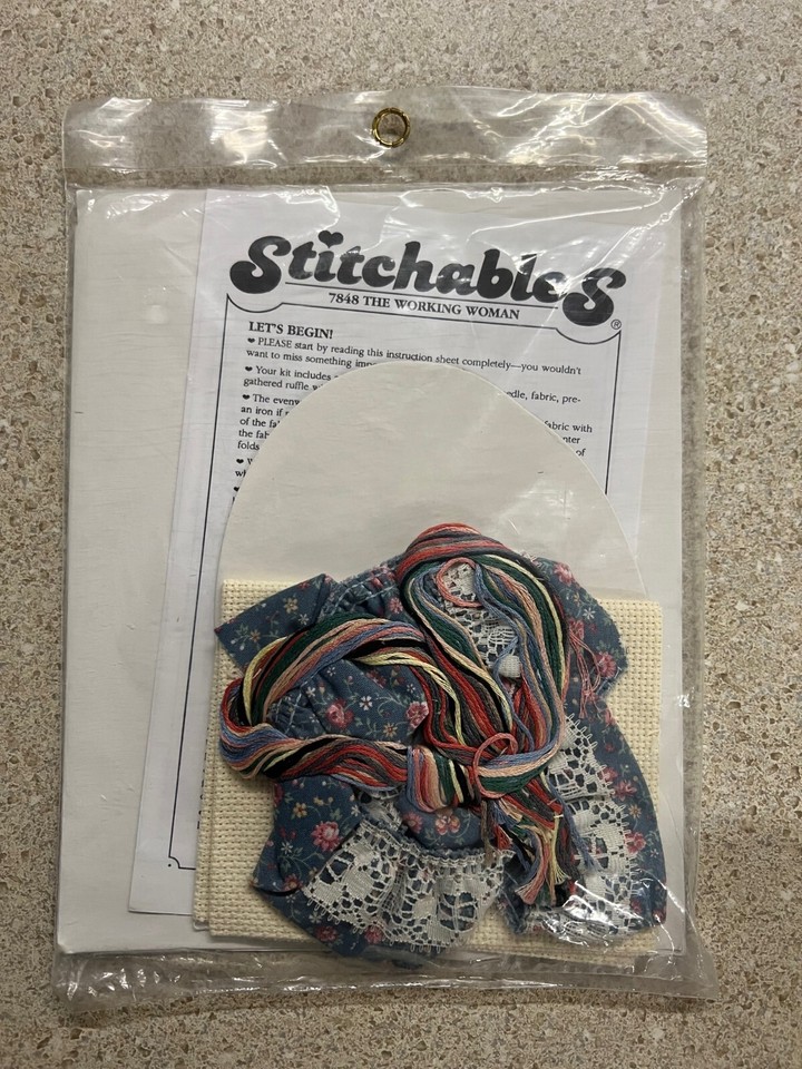 Dimensions Stitchables THE WORKING WOMAN Counted Cross Stitch Kit NEW 7848 | eBay