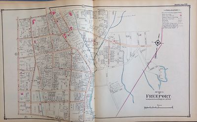 1914 ATLAS MAP FREEPORT NASSAU COUNTY LONG ISLAND NEW YORK ATLAS MAP | eBay
