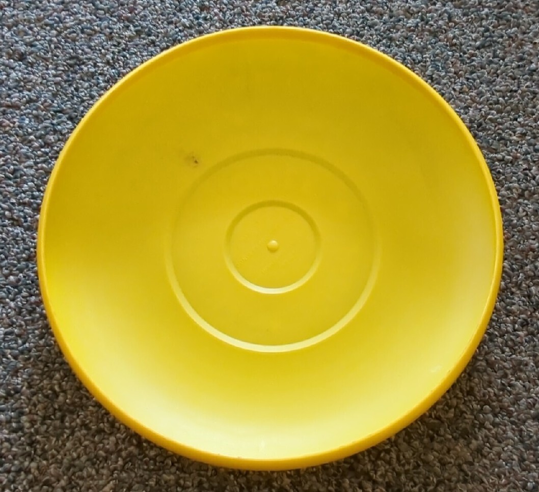 15" CPI Giant Saucer Tosser - Huge Yellow Frisbee - For Display - Made ...