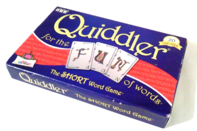 QUIDDLER~Classic Card Word Game~Family Game~Fun~Kids 8+~New - Sealed ...