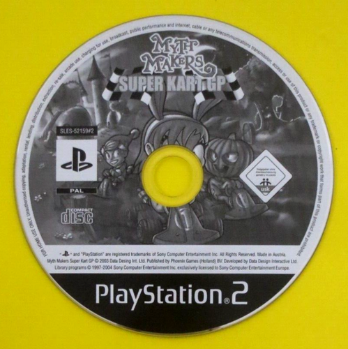 MYTH MAKERS SUPER KART GP - Videogioco Playstation 2 PS2 ENG SOLO DISCO ...