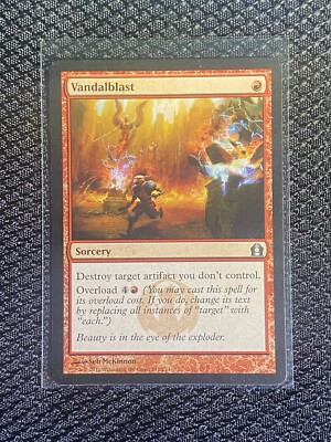 Vandalblast - Return to Ravnica - MTG Magic The Gathering - Mint, No ...