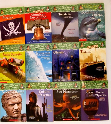 Lot of 12 Magic Tree House Book Series RESEARCH GUIDES & FACT TRACKERS ...