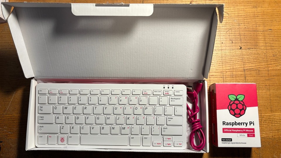 Raspberry Pi Official Keyboard with Mouse - For Raspberry Pi 3 4 5 | eBay