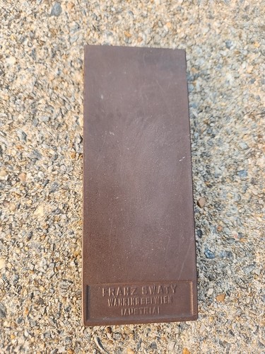 Vintage Franz Swaty Marburg Austria Razor Hone Knife Sharpening Stone ...