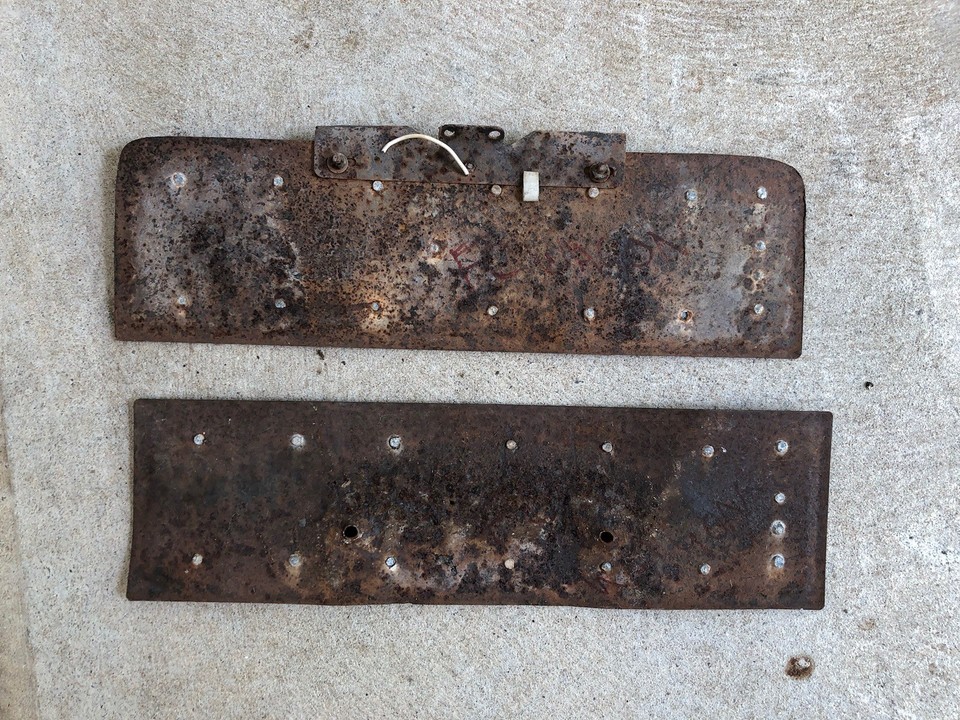 Vintage South Australia Number Plates Matching Pair Off FC Holden Wagon ...
