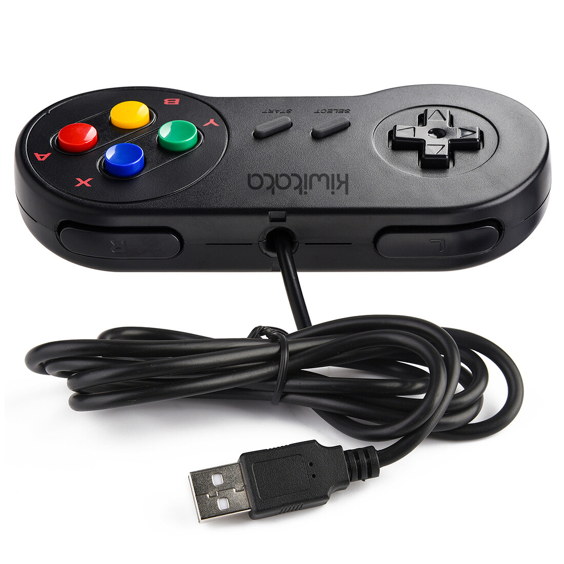 Kiwitata Retro Super Nintendo SNES USB Controller For Window PC MAC ...