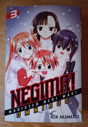 NEGIMA! Omnibus 3 (Volume 7 8 9) By Ken Akamatsu English MANGA | eBay