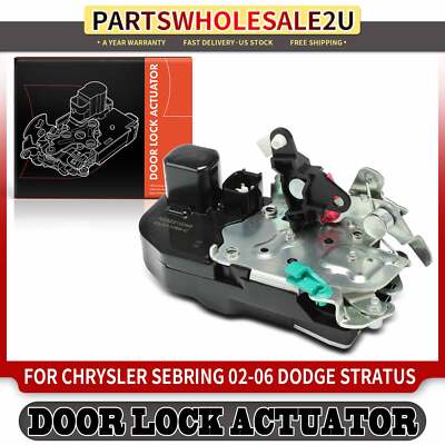 Front Right Door Lock Actuator for Chrysler Sebring Dodge Stratus SX 2. ...