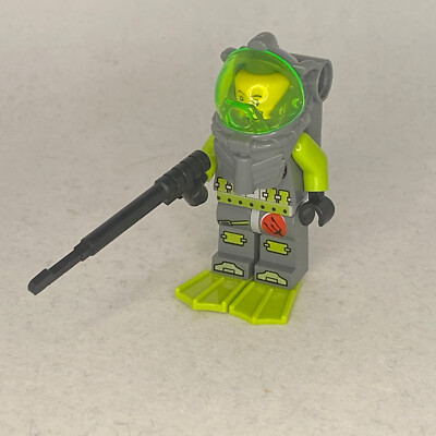 Atlantis Diver #2 Bobby minifigure w/flippers LEGO Atlantis 8058 8072 ...