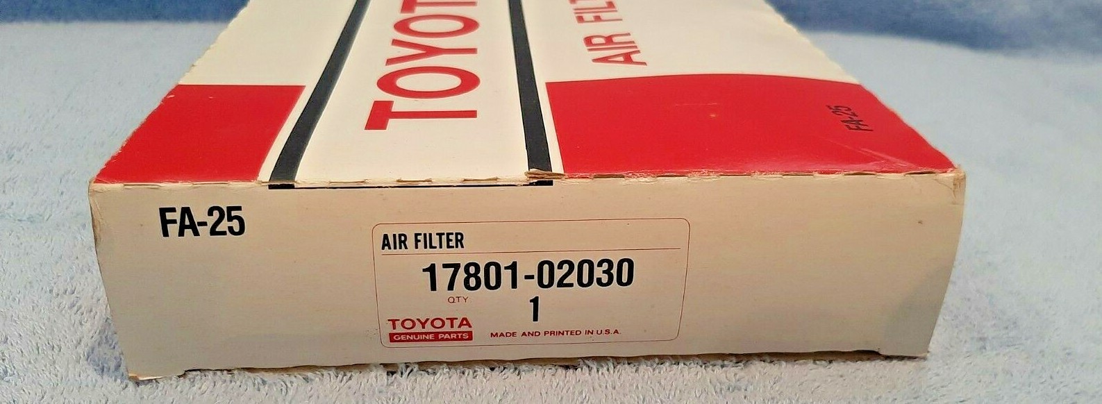 Toyota Automobile Genuine Parts Air Filter 17801-02030 Fa-25 . for sale ...