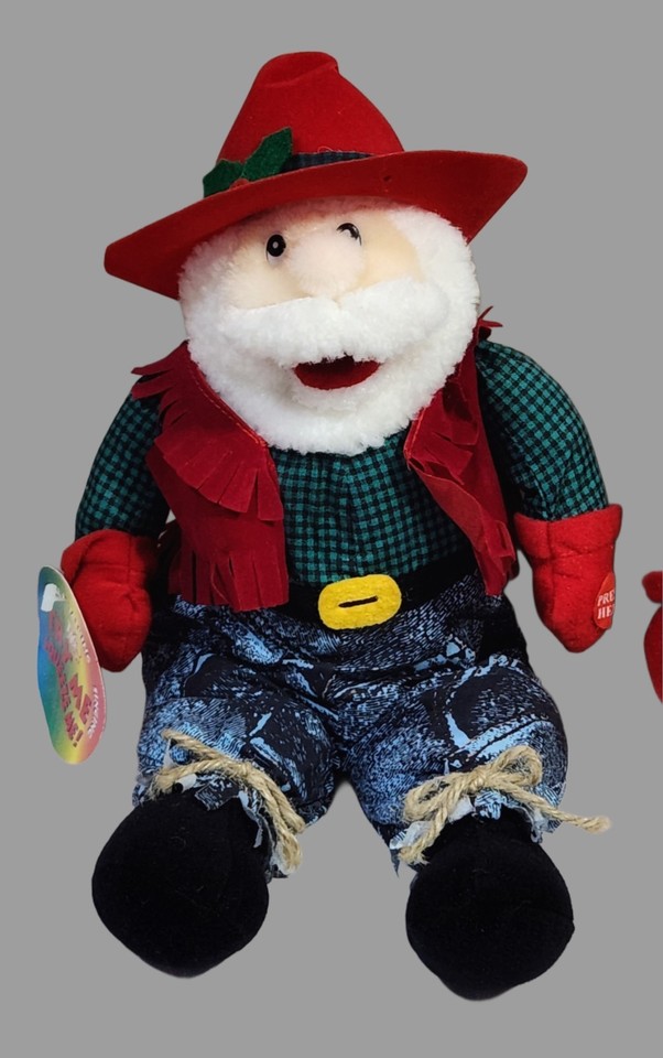 GANZ/PBC INTERNATIONAL Christmas Singing Cowboy Santa & Friends-ALL ...
