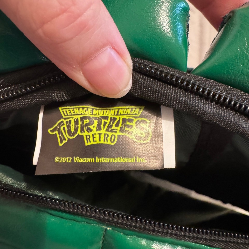 2012 Teenage Mutant Ninja Turtles Retro Backpack TMNT Book Bag Shell ...