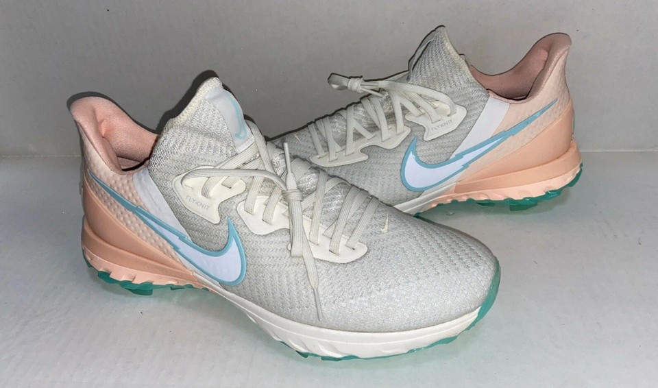Nike Air Zoom Infinity Tour Golf Shoes Men's Size 10, Sail Light Dew ...