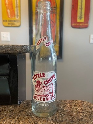 Vintage LITTLE CHUTE BEVERAGES ACL Soda Bottle Little Chute WI 10 oz | eBay