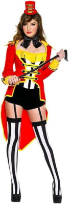 Music Legs Radiant Ringmaster Costume, Circus womens 70733 XS NEW | eBay