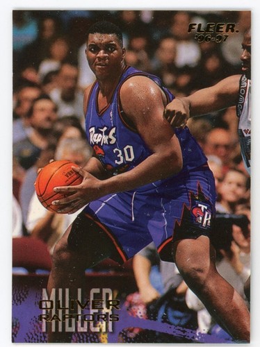 1996-97 Fleer Toronto Raptors Basketball Card #105 Oliver Miller | eBay