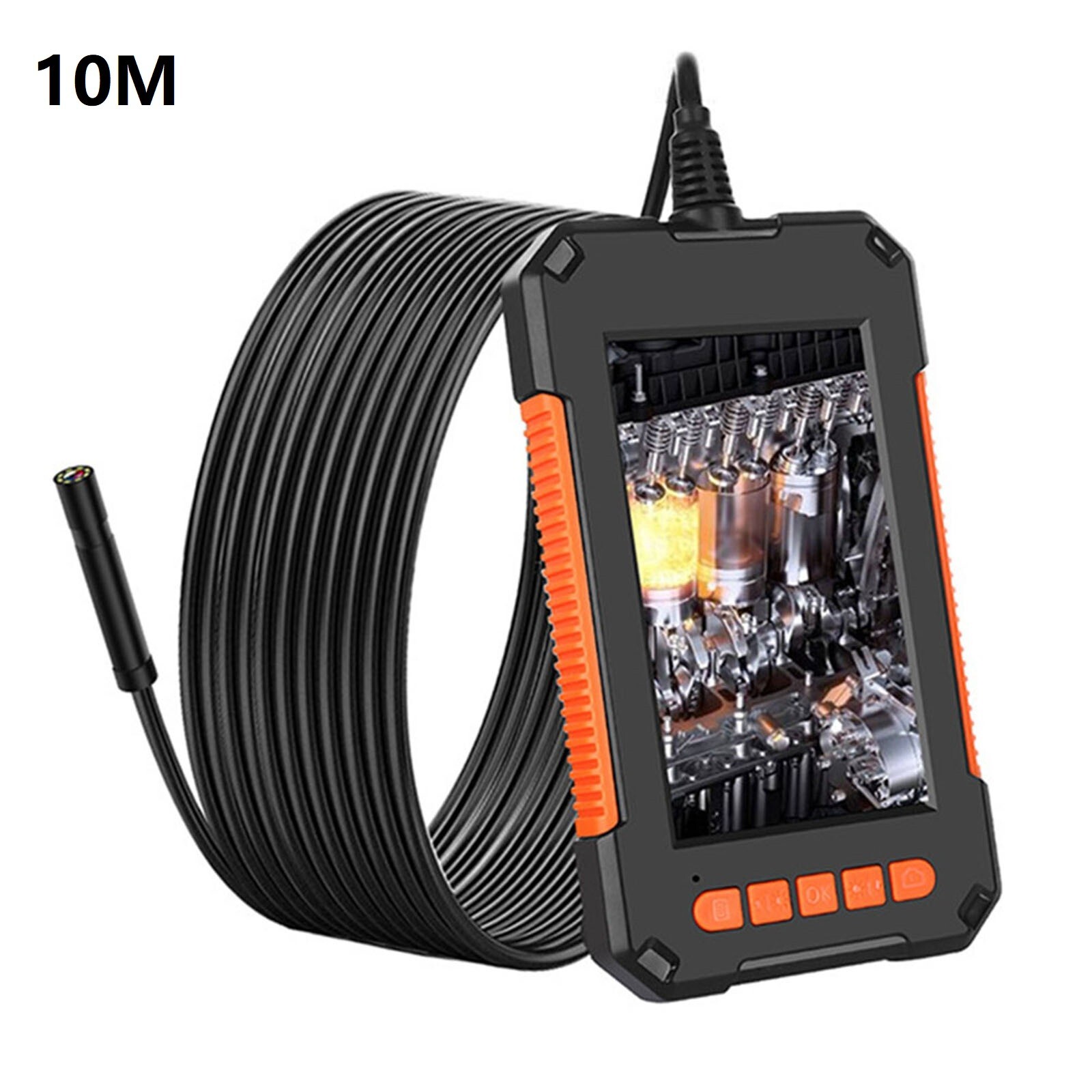 Compact 1080P Endoscope Camera with 4 3 Display and 2m/5m/10m Cable ...