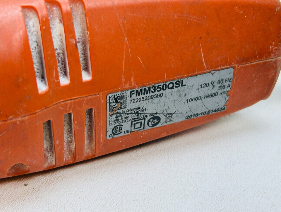 Fein FMM350QSL MultiMaster Corded Oscillating Multi-Tool Only | eBay