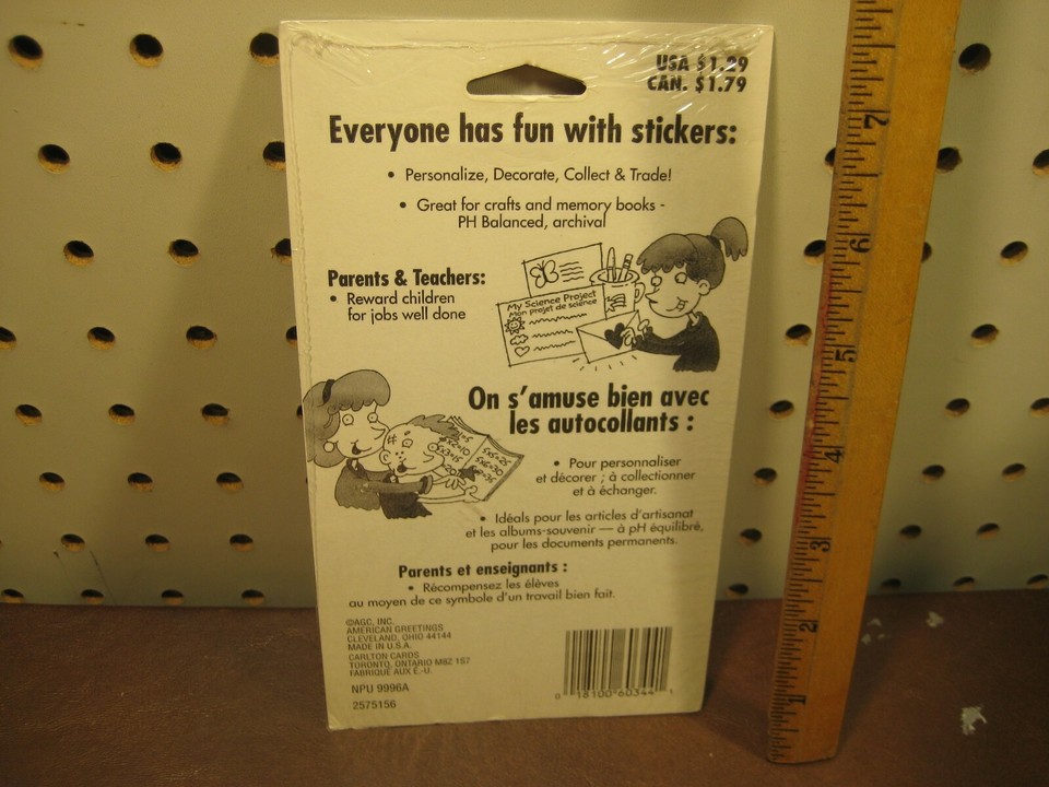 Y2K Bug Celebrate 2000 Millennium Stickers 2 Sheets American Greetings ...
