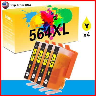 4PK 564XL Ink Cartridge for C410A Printer | eBay