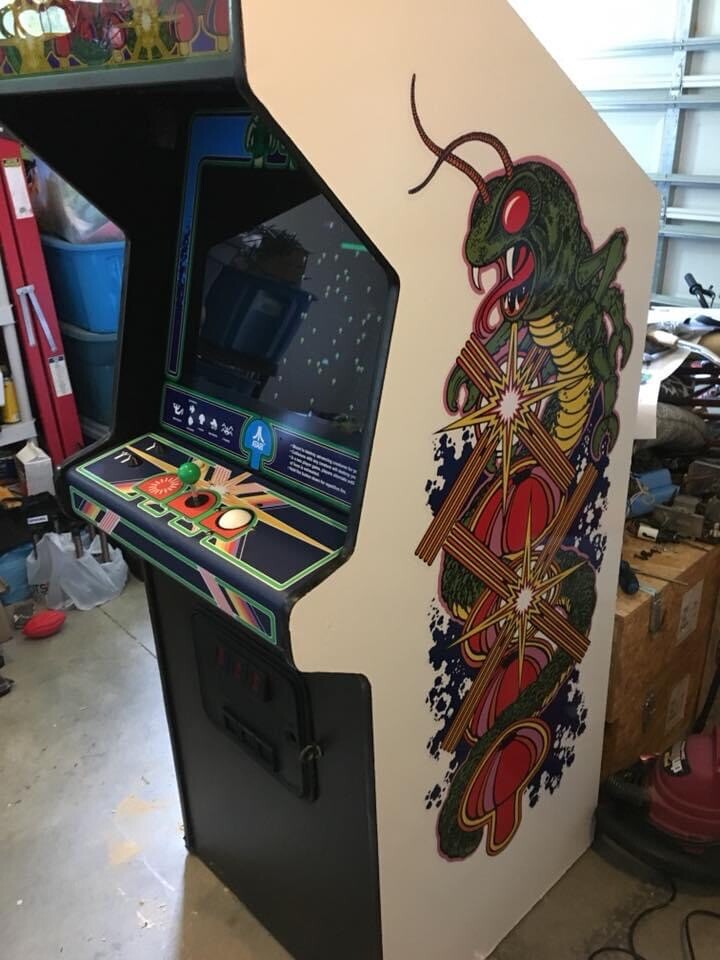 Centipede Arcade Art