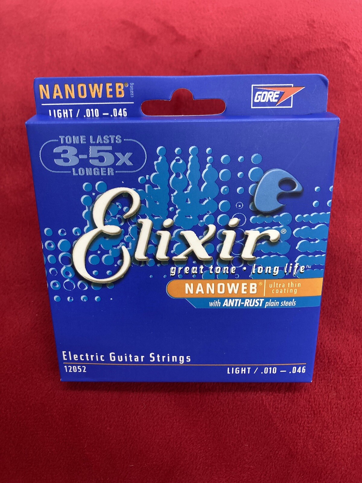 Elixir Nanoweb Electric Guitar Strings - Light (12052) 733132120529 | eBay