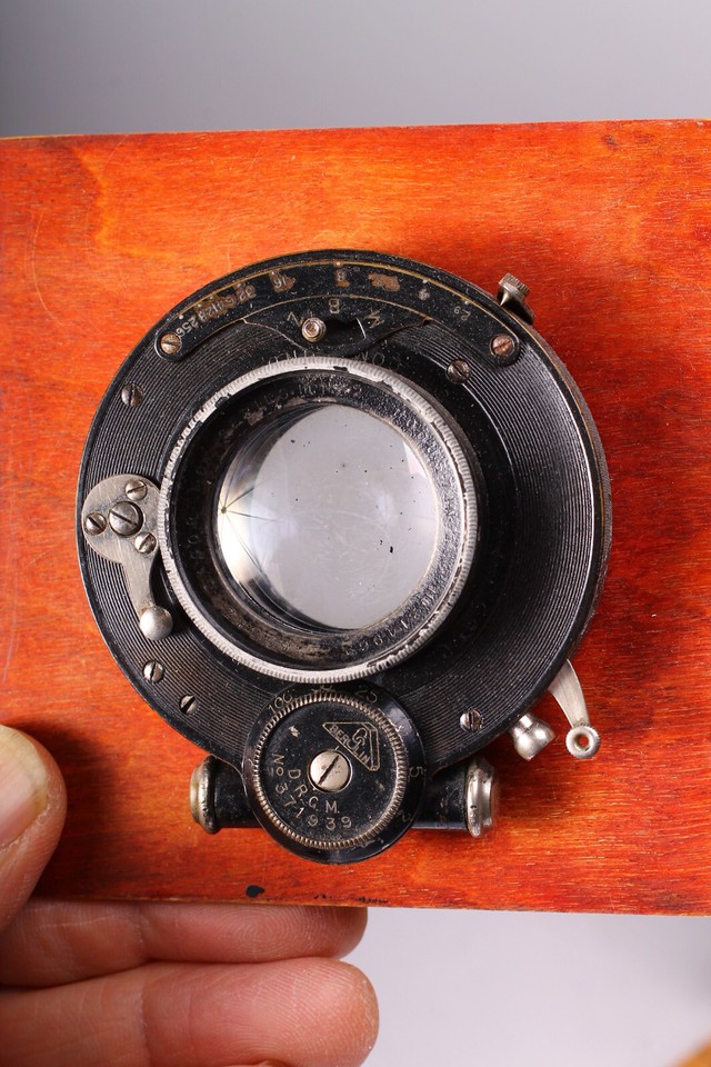 ROCHESTER OPTICAL EMPIRE STATE 5X7 IN. FIELD CAMERA W GOERTZ DAGOR 7" 1 ...