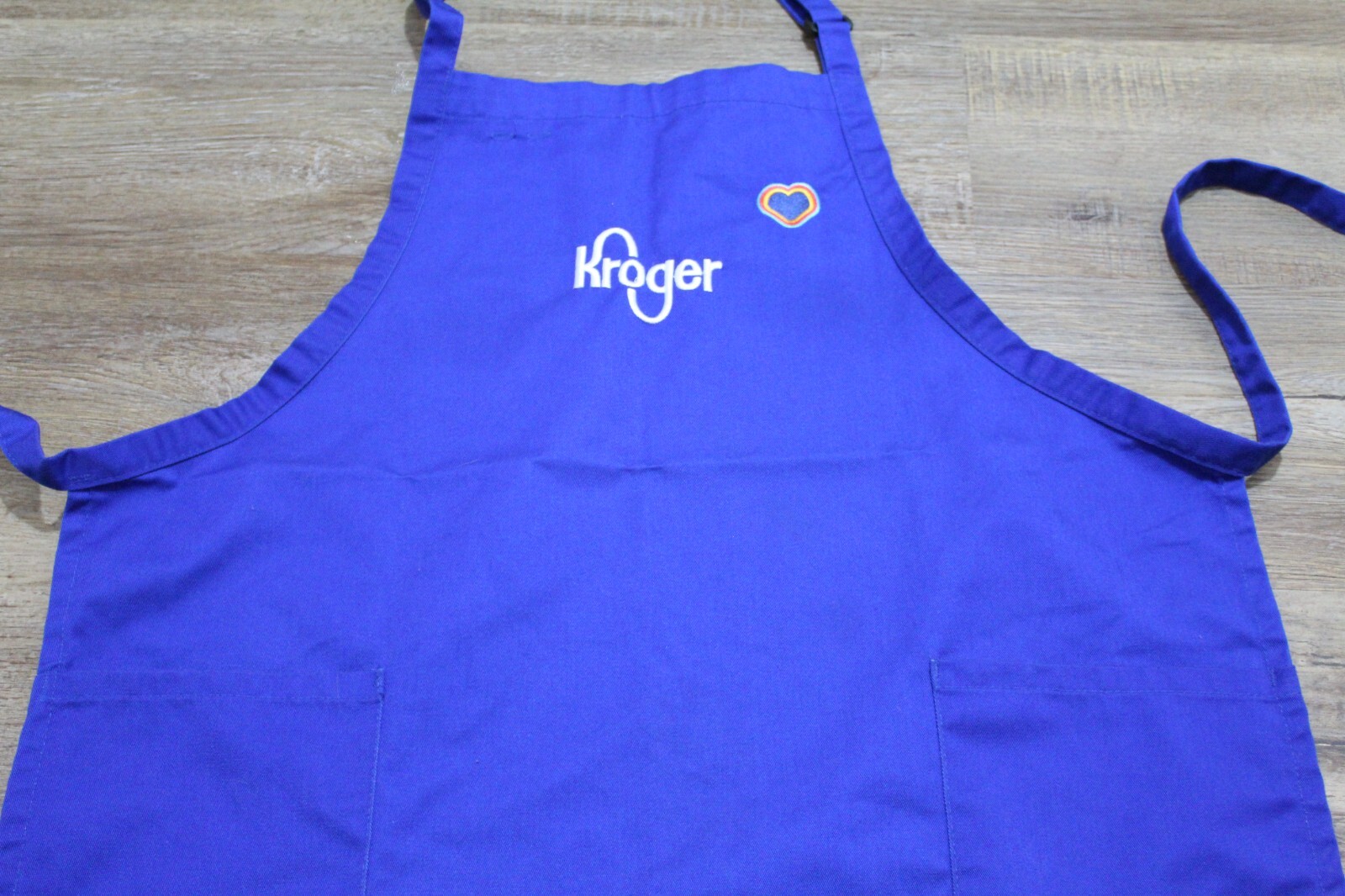Kroger Grocery Store Blue Heart Employee Superior Uni… - Gem