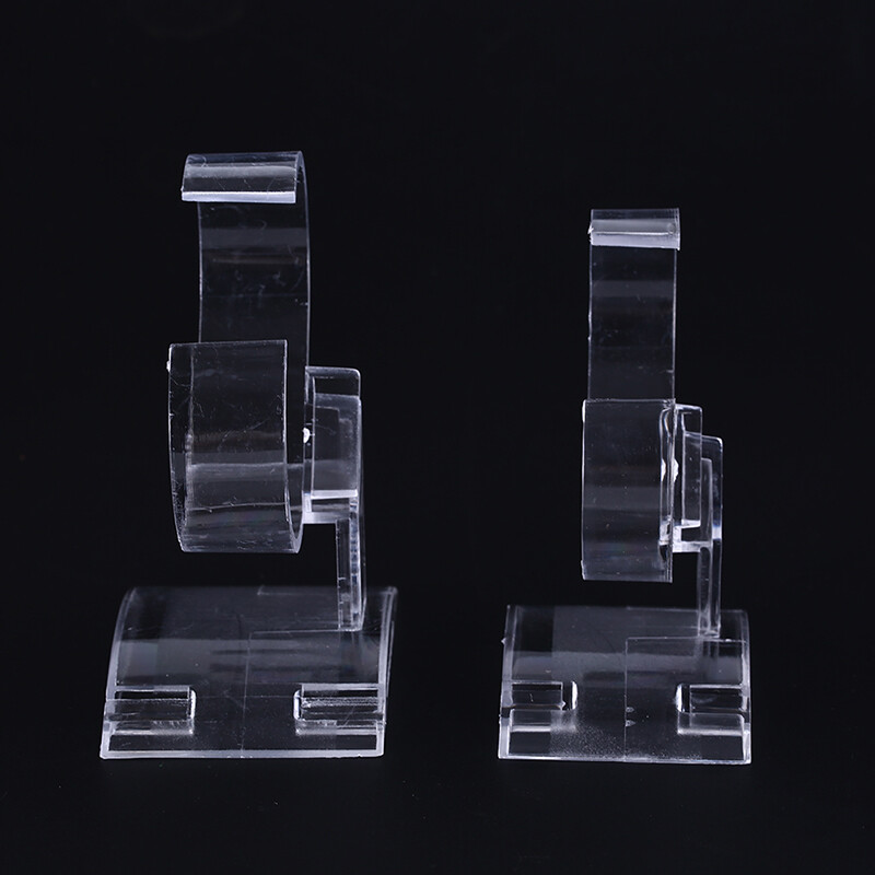 clear plastic wrist watch display rack holder sale show case stand tool ...
