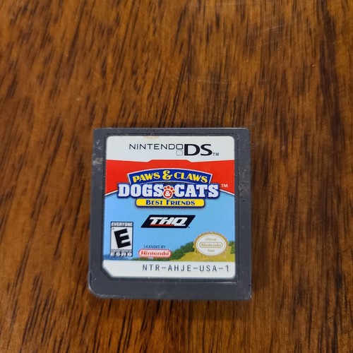 Paws & Claws: Dogs & Cats Best Friends Kids Game For Nintendo DS, 2007 ...