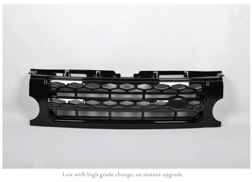 Black Front Grille Bumper Honey Comb Mesh For Land Rover Discovery 3 ...