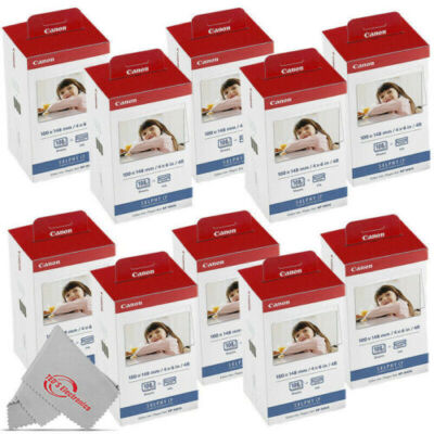 KP-108IN Color 3X Ink & 108 Paper Set for Canon Selphy CP910 CP1200 ...