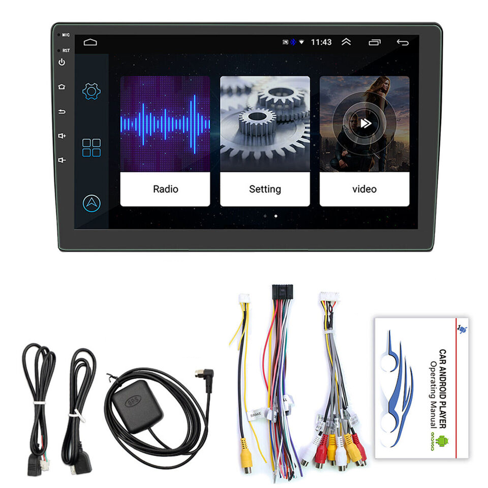 8-core 4+64GB Android 13 Car Radio Stereo 10" inch IPS Touch Screen GPS ...