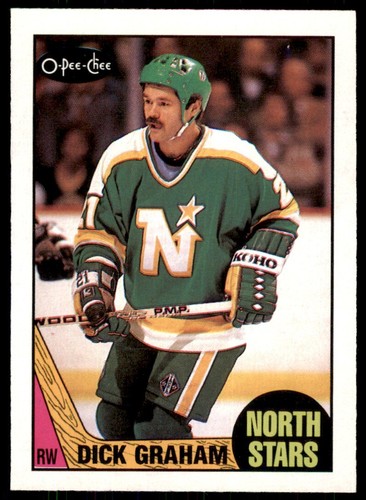 1987-88 O-Pee-Chee Dirk Graham . Minnesota North Stars #184 | eBay