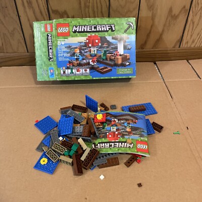 LEGO 21129 MINECRAFT THE MUSHROOM ISLAND | eBay