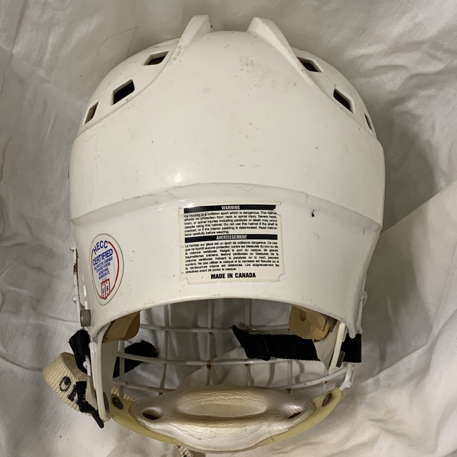 Vintage COOPER Ice Hockey Helmet SK2000 L - Cage VL50 - | eBay
