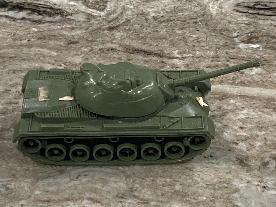 TIM-MEE Toys Plastic Toy Korean War Era U.S. Army M48 Patton Tank | eBay