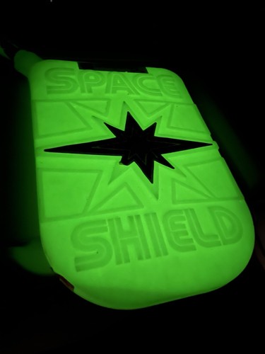 Vintage 1977 Toy Box Brand Space Shield And Sword Glow In The Dark Star ...