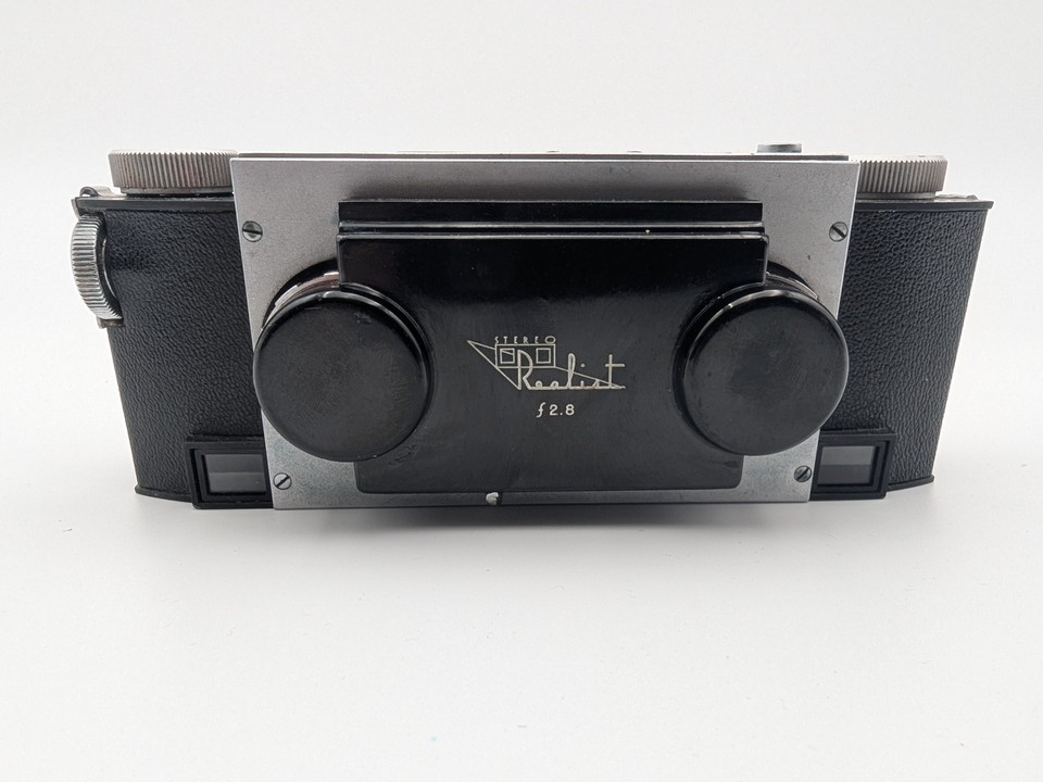Stereo Realist f/2.8 35mm 3D Camera Clean Glass, Good Mechanics W ...