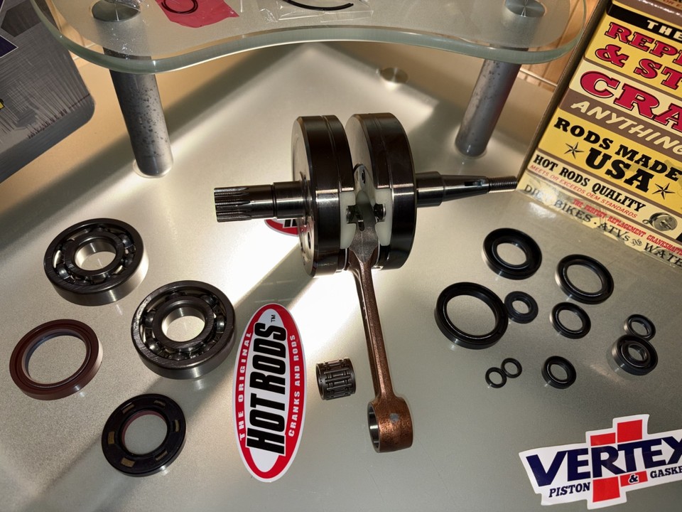 2002-2004 YAMAHA YZ125 ENGINE REBUILD KIT CRANK+Cylinder+PISTON+GASKETS ...