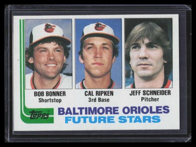 1982 Topps 21 Bob Bonner Jeff Schneider Cal Ripken Jr. Rookie | eBay
