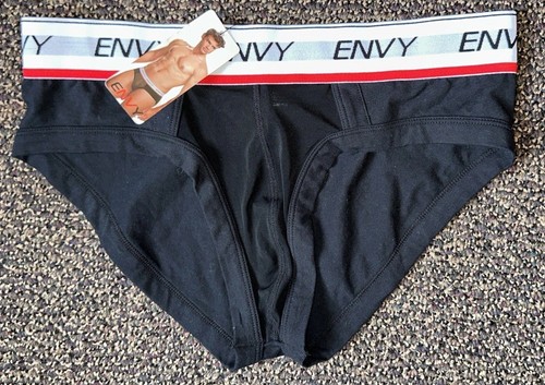 Envy Men's L/XL Fun & Sexy Black Sheer Mesh Pouch Brief | eBay