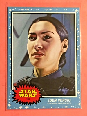 IDEN VERSIO 2020 Topps Star Wars Living Set #163 SP Star Wars ...