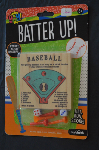 Batter Up! Pocket Sized Baseball NEW | eBay