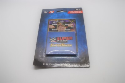 WWE Supercard JOHN CENA QR Code NIB Ultra Rare Super Token WWF ...
