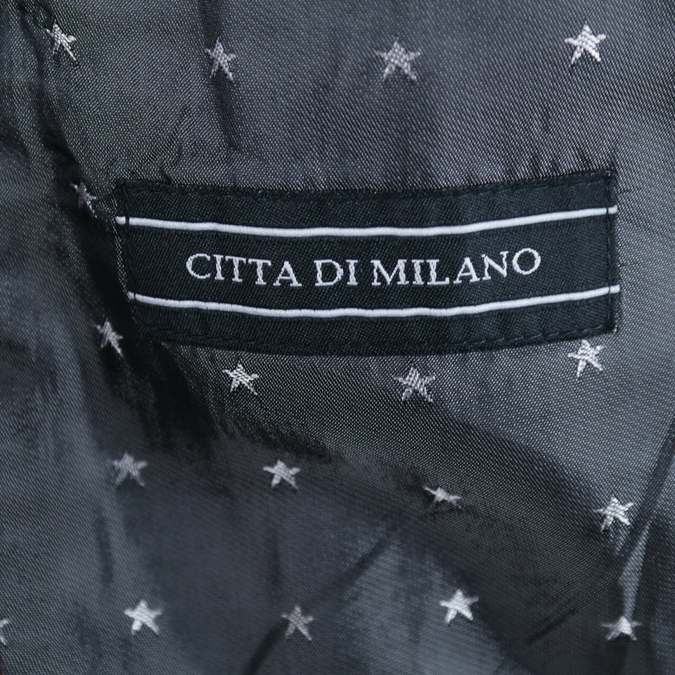 Mens Italian Sport Coat 40R US Size CITTA DI MILANO Grey Wool Blazer ...