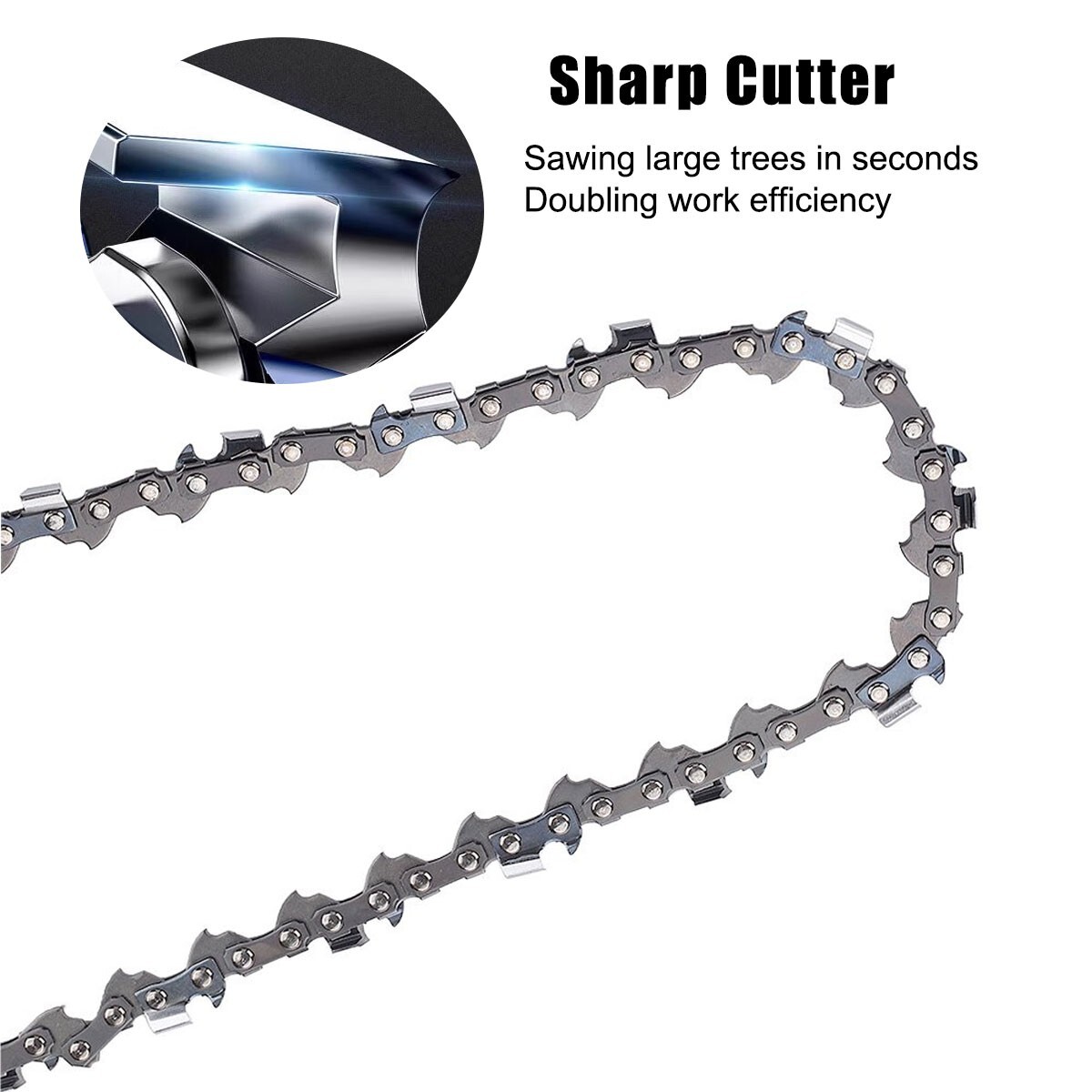 2 Pack For Husqvarna X-CUT C83 28" Chainsaw Chain 3/8 .050 Gauge 93DL ...