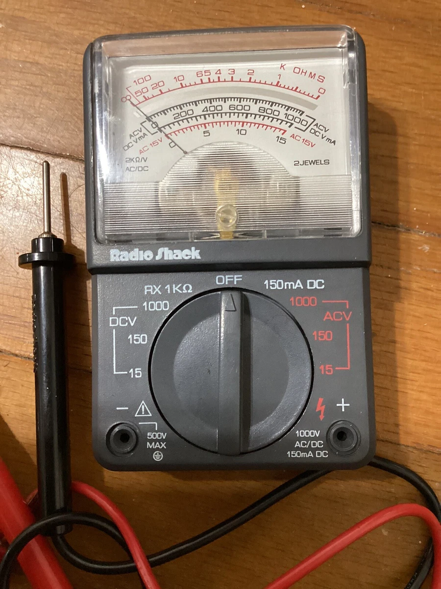 Radio Shack Multimeter 22 802